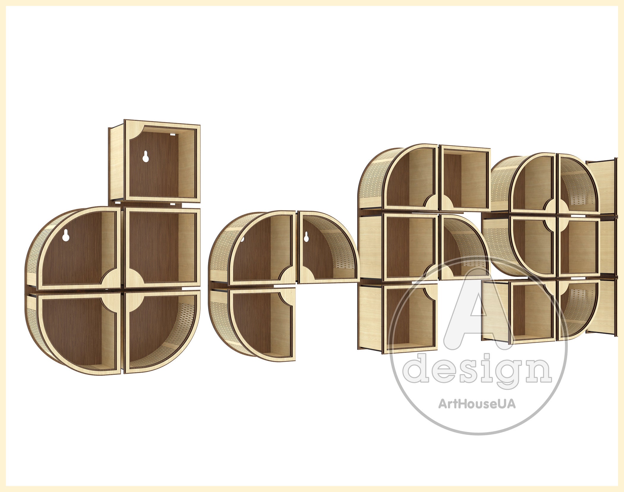Alphabet shelf laser cut vector file Letters shelf laser cut | Etsy