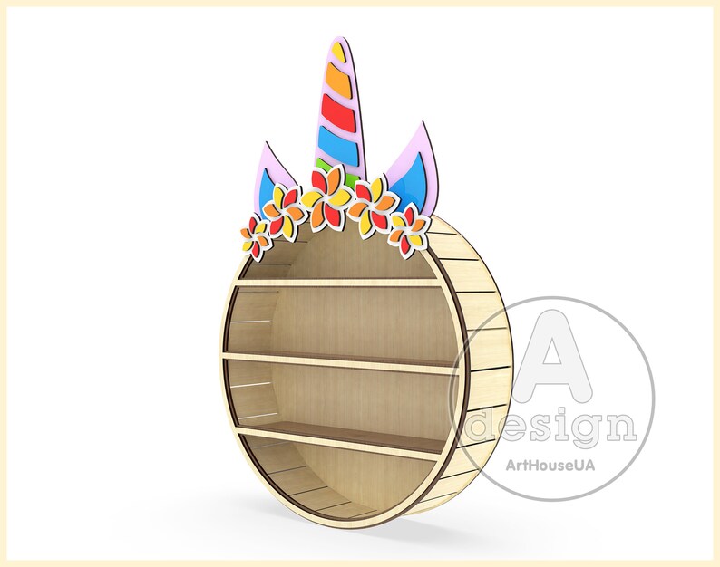 Unicorn Shelf Vector Phone Stand Tablet Stand Book Shelf - Etsy