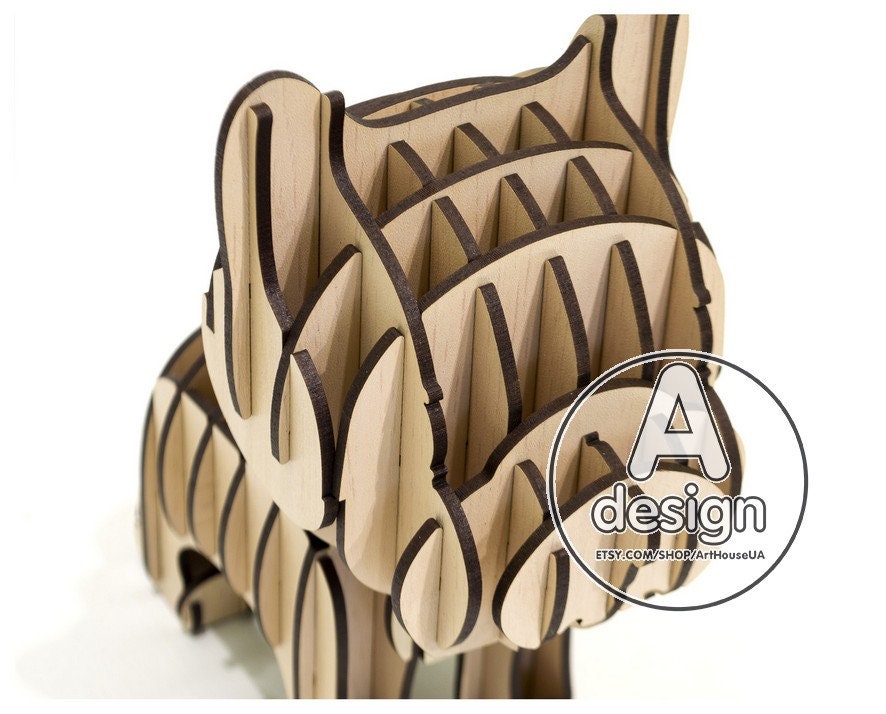 Dog shelf Dog storage stand Animal bookshelf model Wooden | Etsy