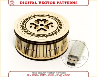 Usb Box Laser File - Etsy