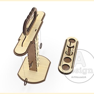 Double Hook and Ring Battle Game Vector File DXF, Ring Swing Drinking ...