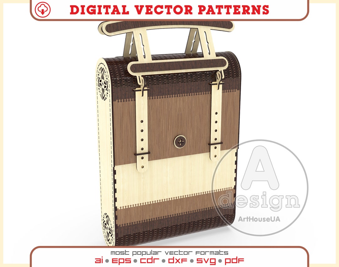 Wooden Suitcase, Vintage Wooden Suitcase, Vintage Bag, Vintage Wooden ...