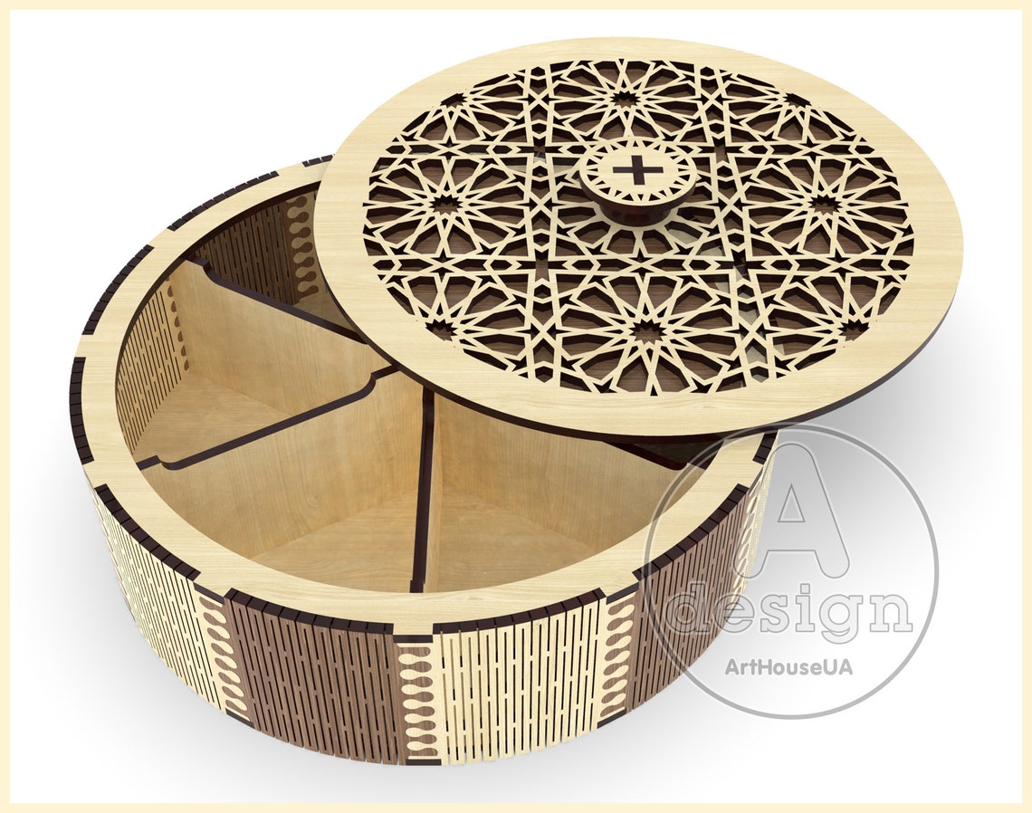 Wooden Box Vector Gift Box Laser Cut Plywood Box Laser - Etsy