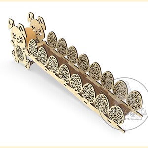 Easter Egg Rolling Ramp SVG, Easter Egg Races DXF, Wooden Ramp, Easter ...