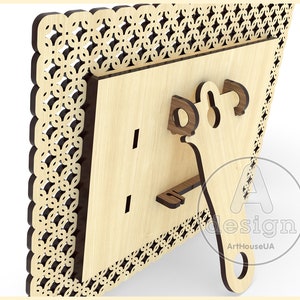 Photo Frame Vector File, Laser Cut Photo Frame, Wall Art Photo Frame ...