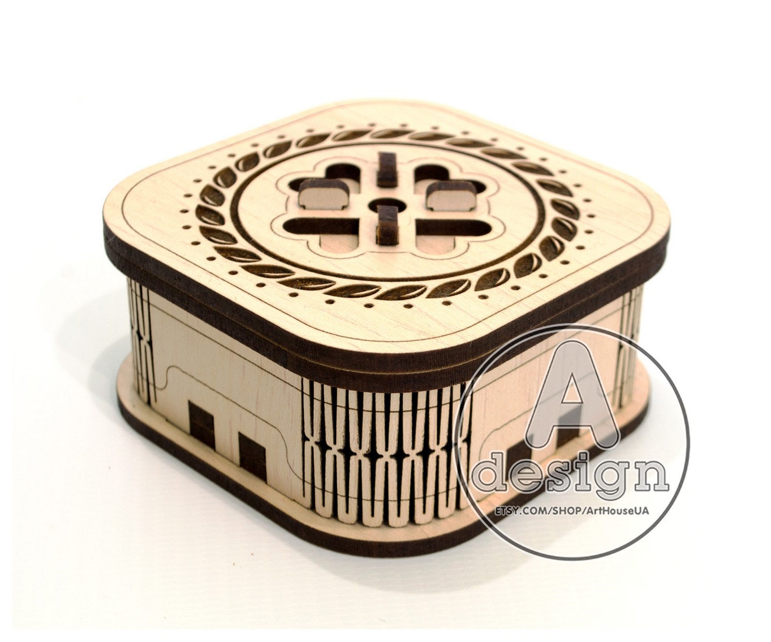 Box for USB Vector Wedding Story Usb Case Box Laser Cut | Etsy