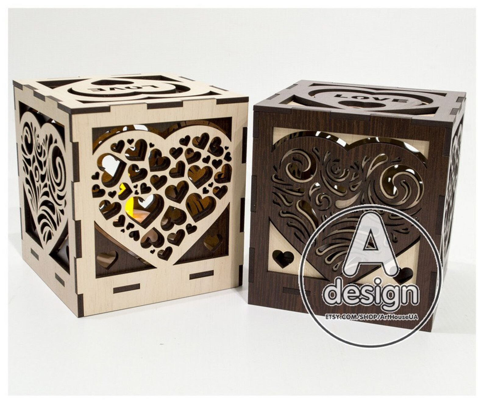 Valentine's Day Gift Love Led Night Lamp Heart Led - Etsy