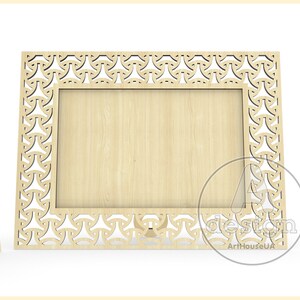 Photo Frame Vector File, Laser Cut Photo Frame, Wall Art Photo Frame ...