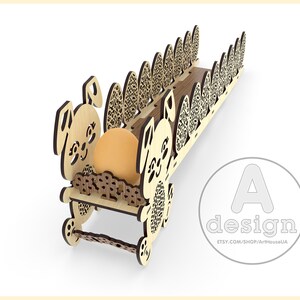 Easter Egg Rolling Ramp SVG, Easter Egg Races DXF, Wooden Ramp, Easter ...