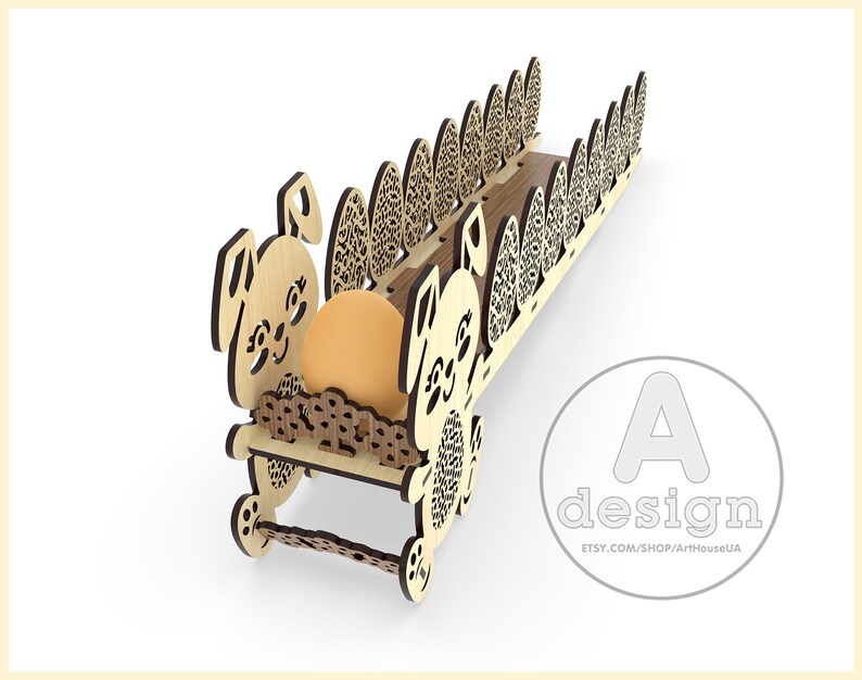 Easter Egg Rolling Ramp SVG Easter Egg Races DXF Wooden - Etsy