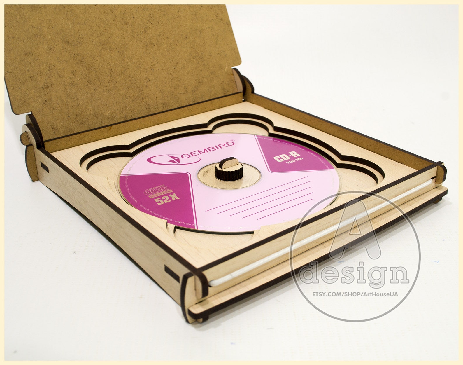 Storage Boxes for CD DVD & Blu-ray Discs cd dvd wooden box | Etsy