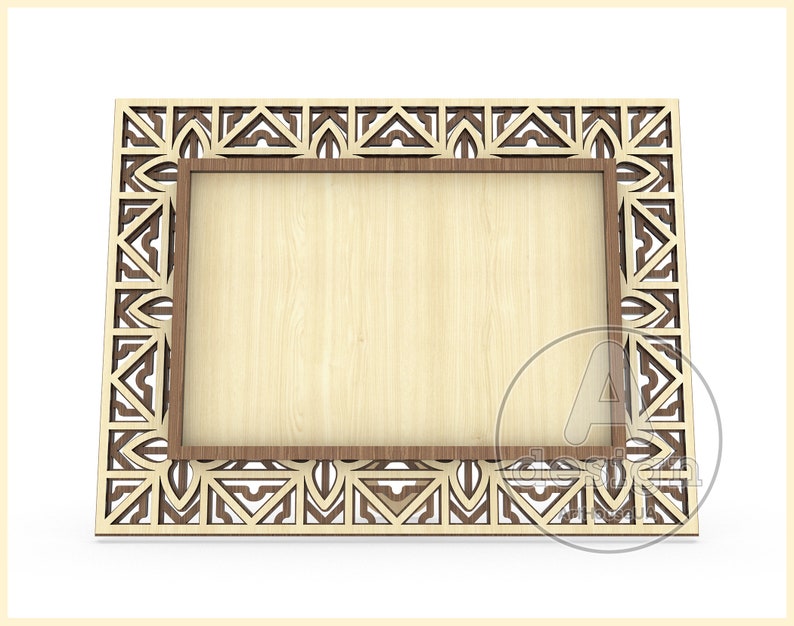 Multilayer Photo Frame SVG File Laser Cut Photo Frame Wall - Etsy