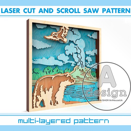 C80-duck Scroll Saw Pattern pdf Dxf Svg Eps - Etsy