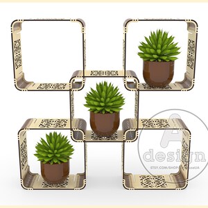 Display Shelf Display Shelf Svg Vector for Glowforge User - Etsy