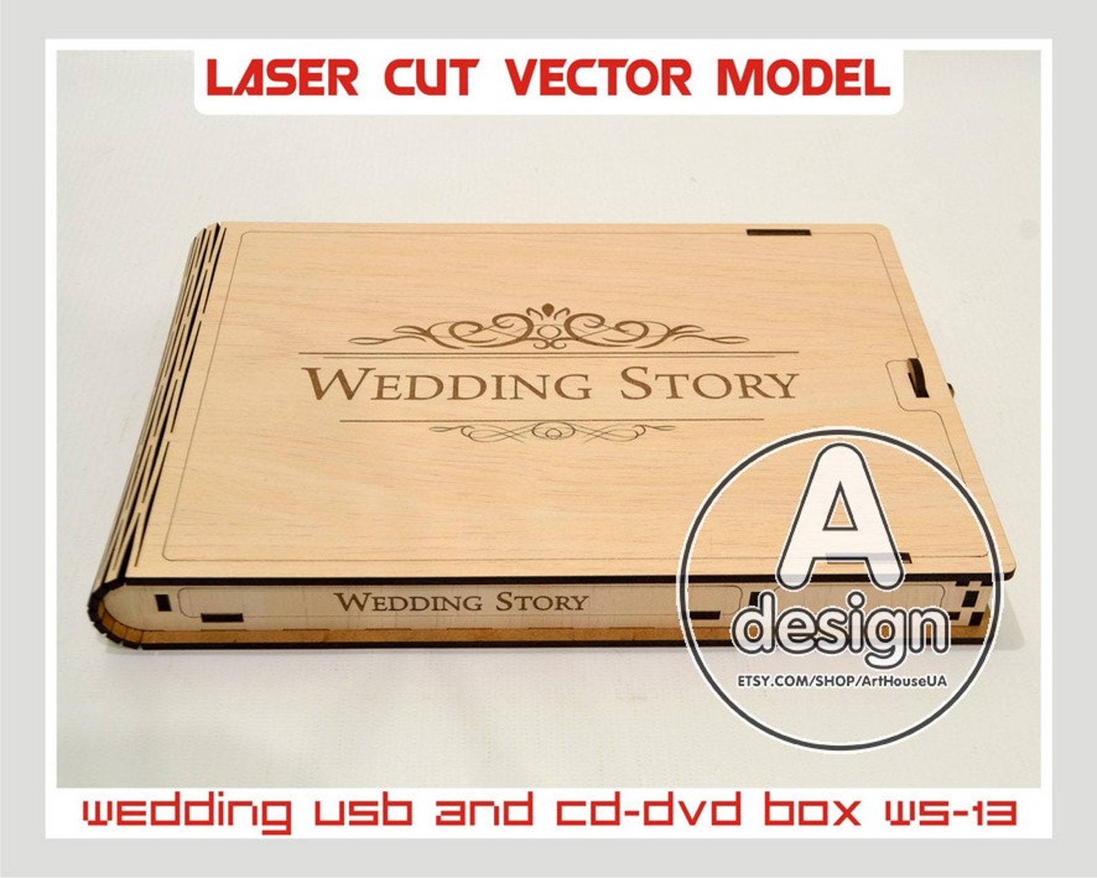 Storage Boxes for CD DVD & Blu-ray Discs Cd Dvd Usb Wooden - Etsy