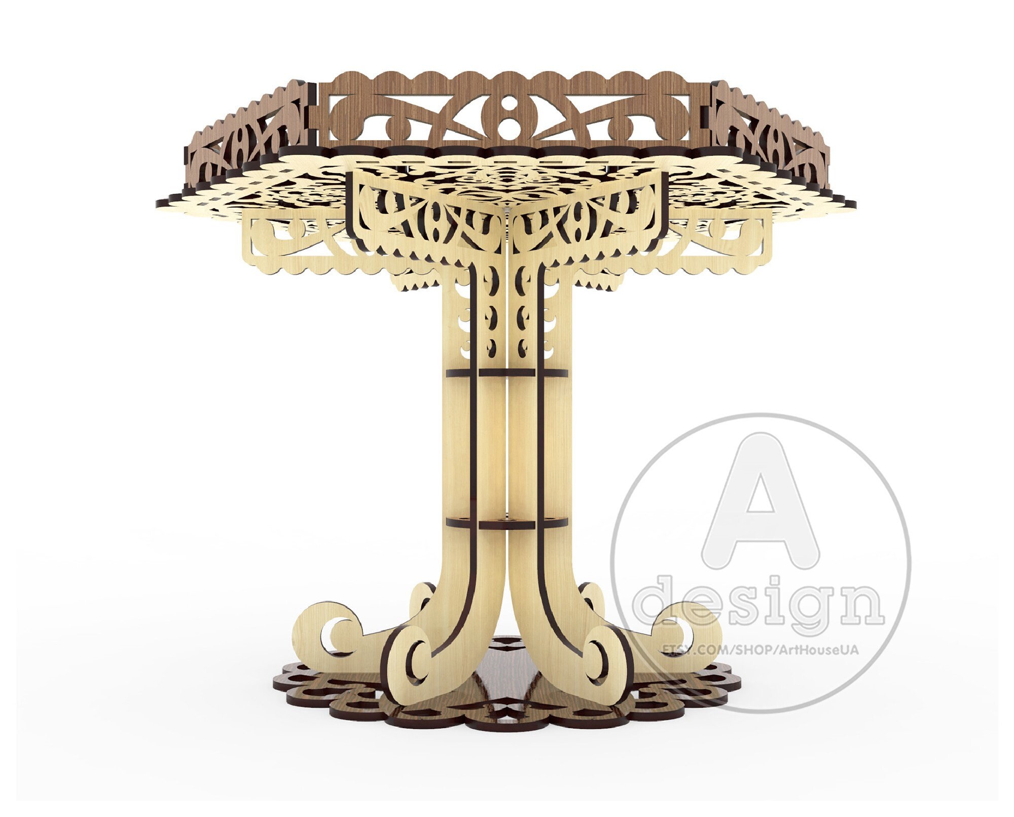 Cupcake Stand Vector Cake Stand Vector Cake Stand Laser - Etsy