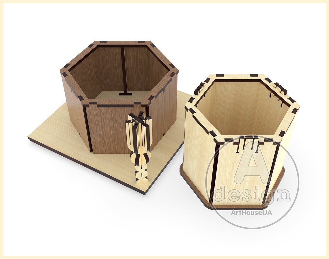 Graduation Cap Favor Box Glowforge Laser Cut File Graduation - Etsy