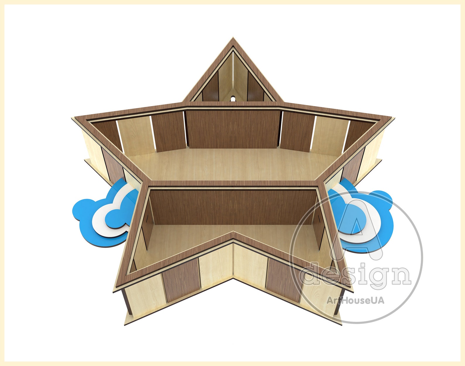 Star Shelf Vector Phone Stand Tablet Stand Book Shelf Laser - Etsy