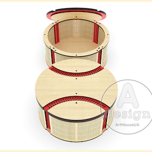 Baseball Candy Box Laser Cut Vector File, Gift Box Like Baseball Ball ...