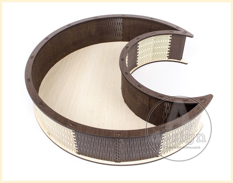 Box Moon Vector, Gift Box Laser, Plywood Box Laser, Wooden Box Laser ...