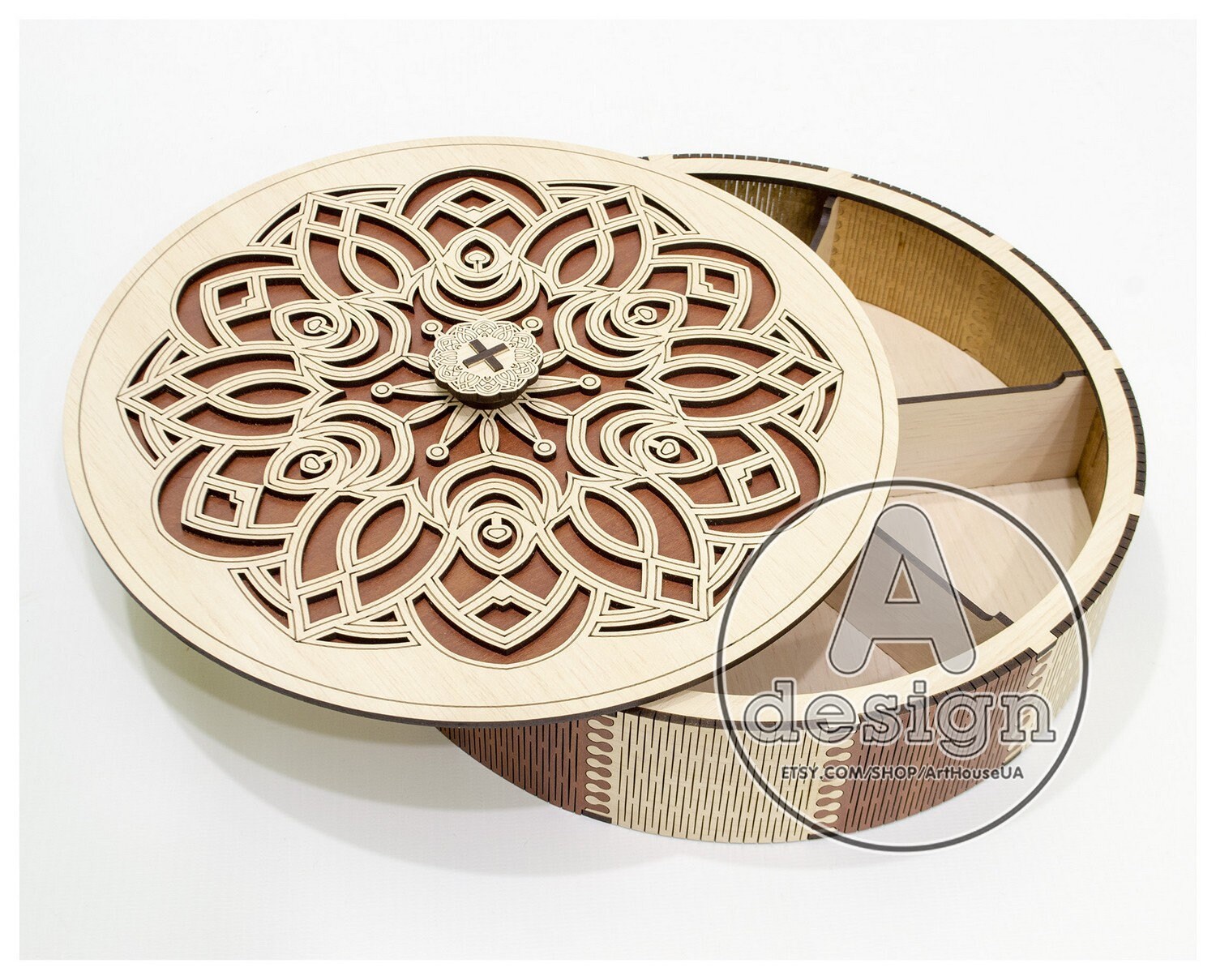 Wooden Box Gift Box Laser Cut Box Vector Plan Plywood Box - Etsy