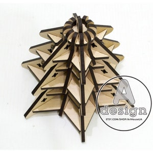 Christmas 3D Ornament, Christmas Tree Decoration, Christmas Decoration ...