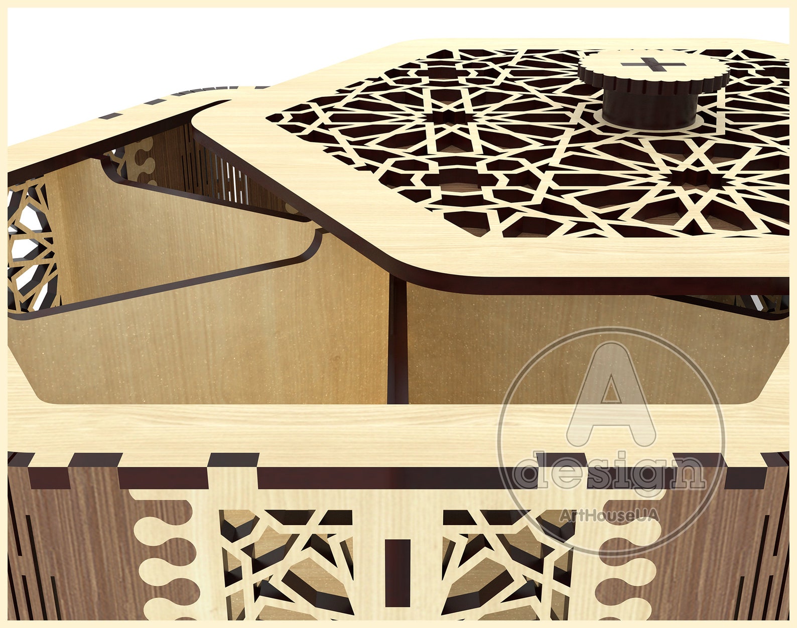 Wooden Box Vector Gift Box Laser Cut Plywood Box Laser | Etsy