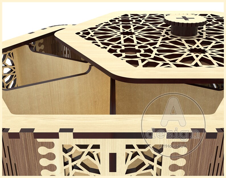 Wooden Box Vector Gift Box Laser Cut Plywood Box Laser | Etsy