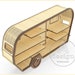 Happy Camper Shelf Vector File for Laser Cut Machines and - Etsy
