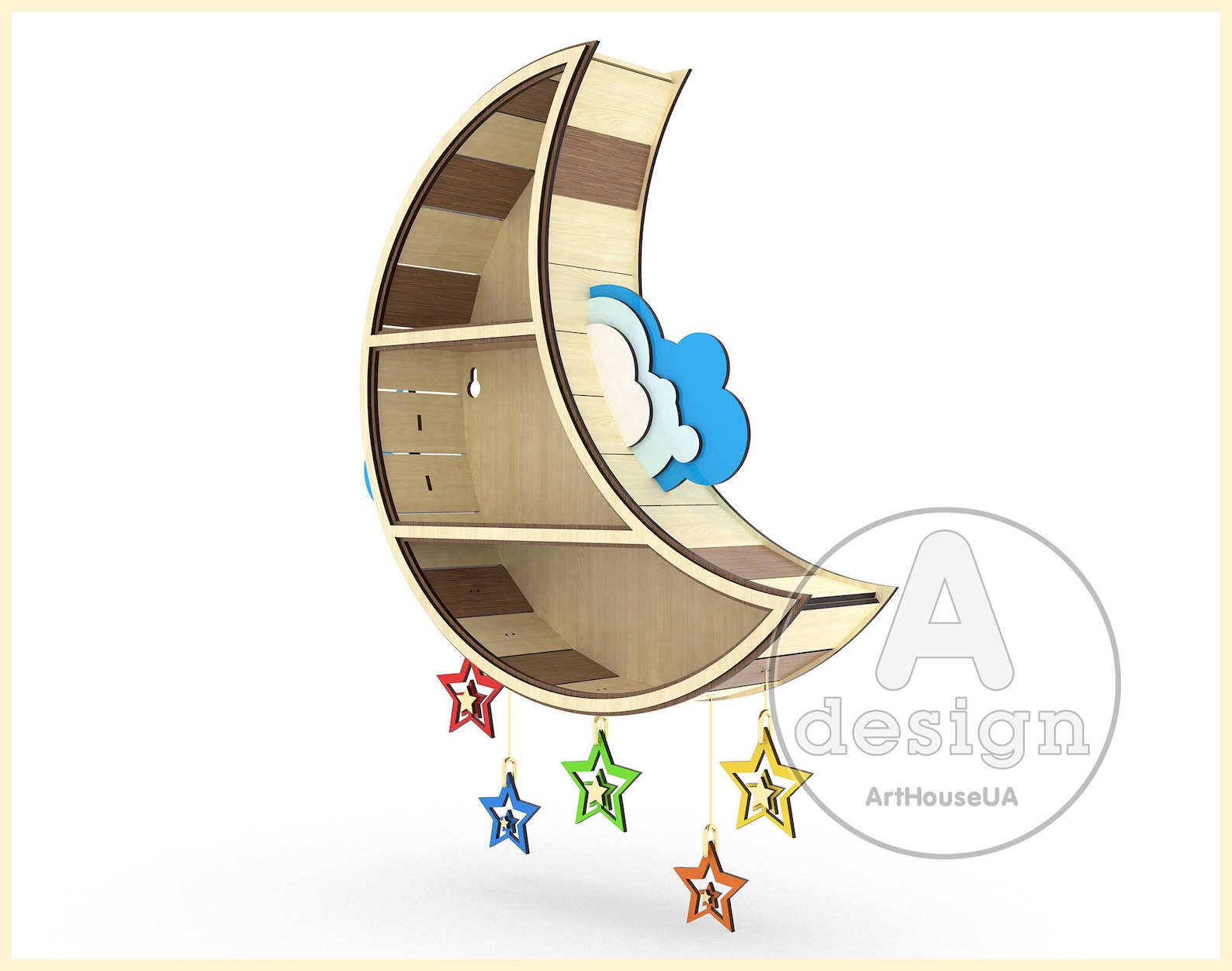 Moon Shelf Vector Moon Phone Stand Tablet Stand Book Shelf - Etsy