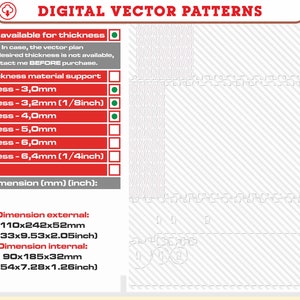 Darts Box SVG Vector File Laser Cutting Machines and Users Glowforge ...