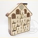 Advent Calendar Laser Cut Vector File, Christmas Advent Calendar ...