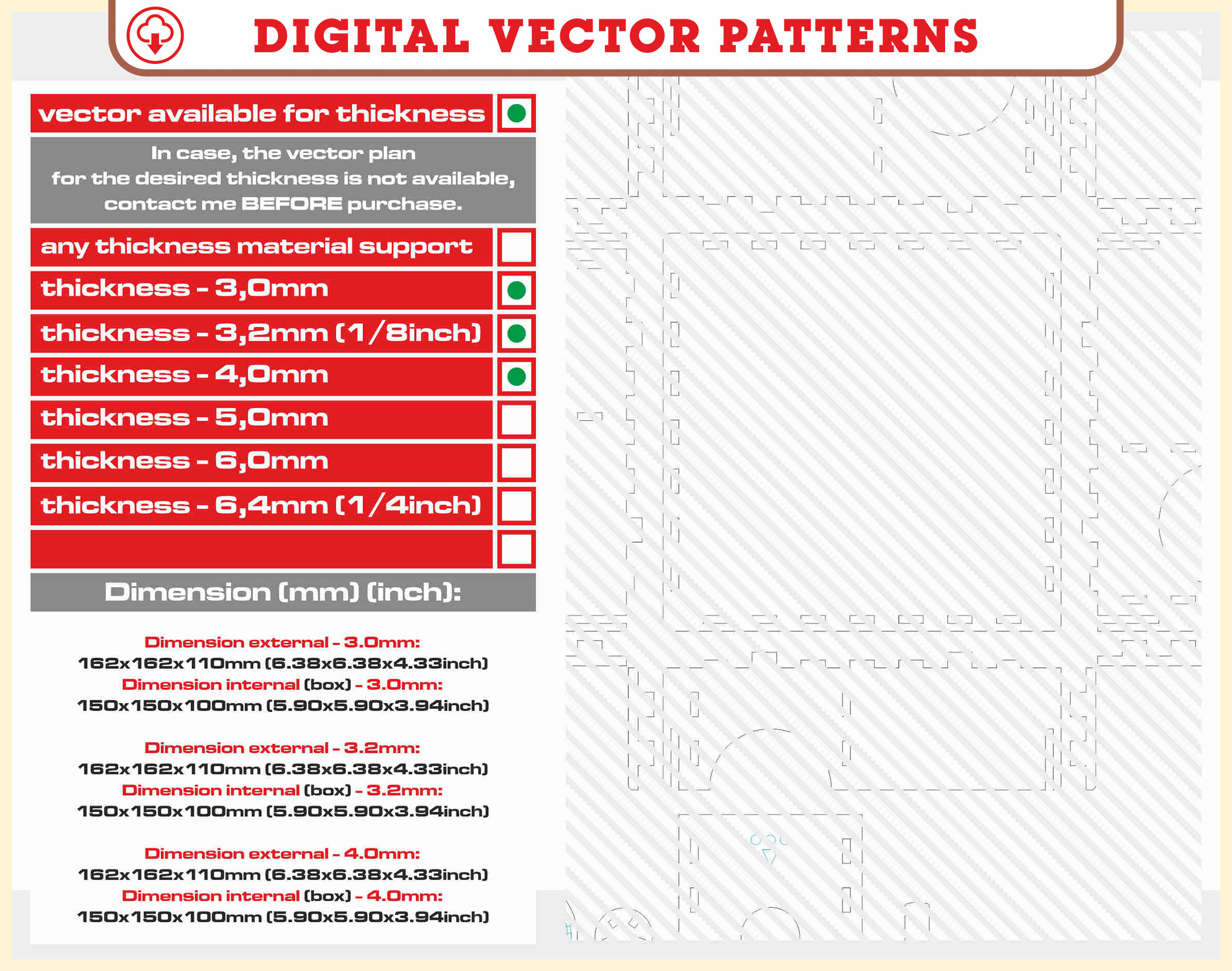 Wooden Safe Box Laser Cut Vector File Gift Box Like Safe SVG - Etsy UK