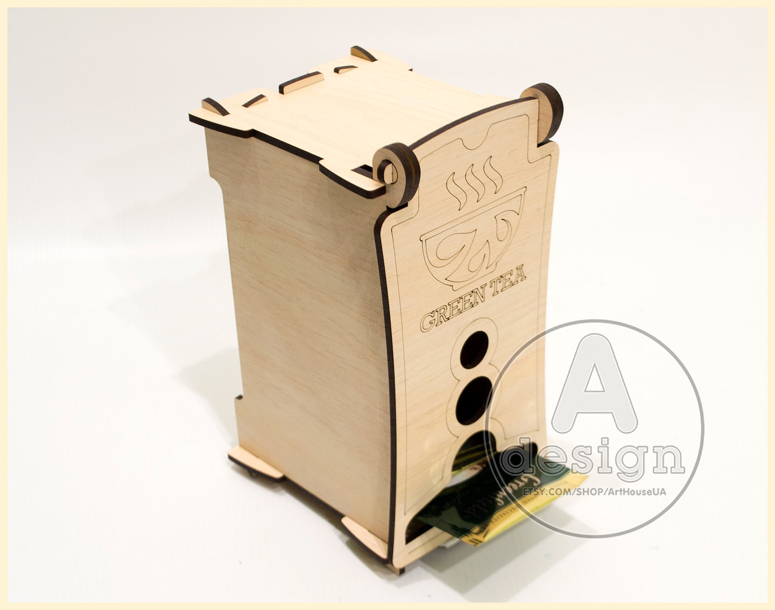 Tea house tea holder box tea bag dispenser tea bag holder | Etsy