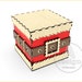 Christmas Santa Gift Box Vector File Laser Cutter and Ready SVG ...