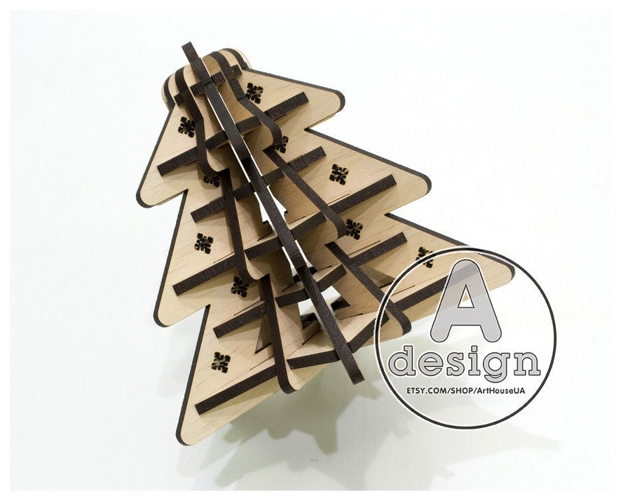 Christmas 3D ornament Christmas tree decoration Christmas | Etsy