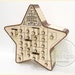 Advent Calendar Laser Cut Vector File, Christmas Advent Calendar ...