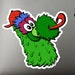 PHILLY MASCOTS Sticker Pack / Phanatic Sticker / Gritty Sticker ...