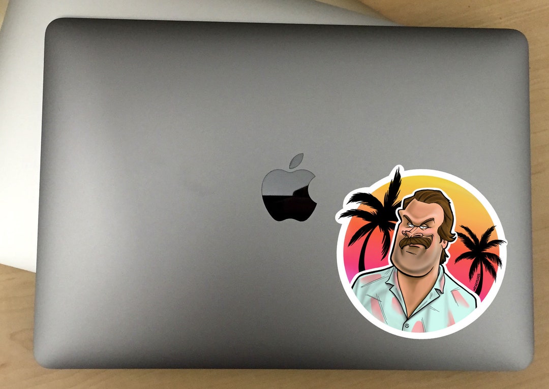 Stranger Things Jim Hopper Sesason 3 Decal -- for Cars, Laptops, and ...