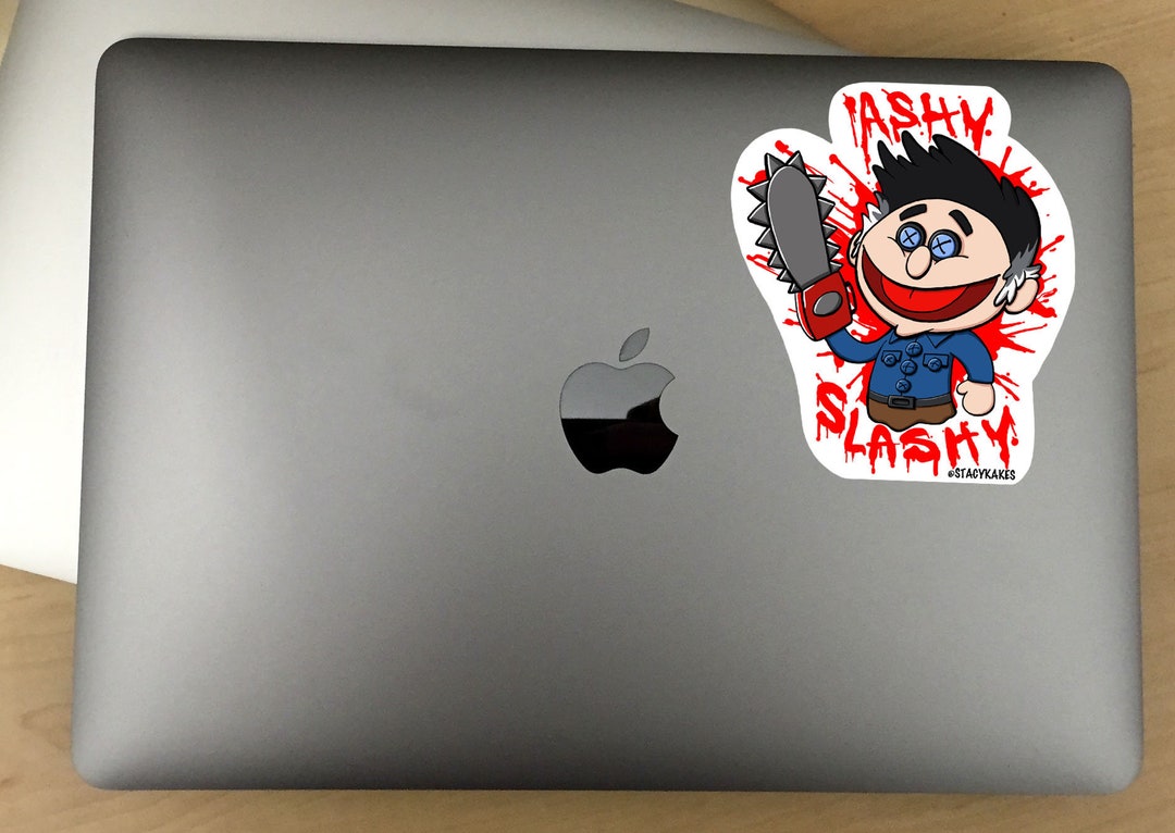 Ash Vs. Evil Dead Ashy Slashy Decal -- for Cars, Laptops, and More ...