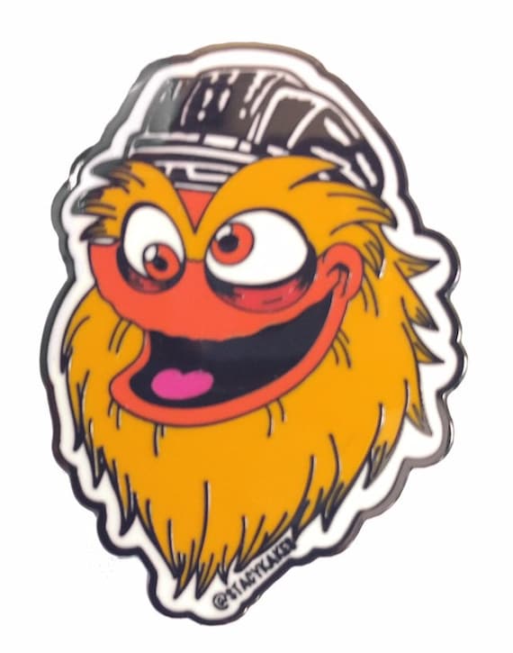 Gritty Philadelphia 1.25 Inch Hard Enamel Lapel Pin | Etsy