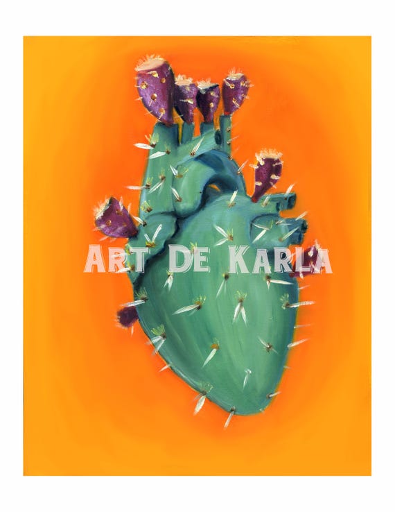 Corazon De Nopal - Etsy