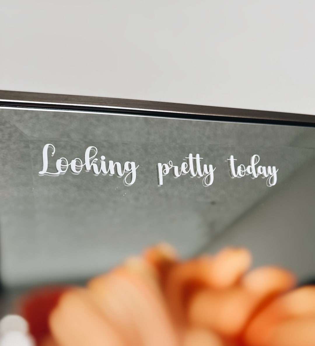 Positive Affirmations Mirror Decal - Etsy