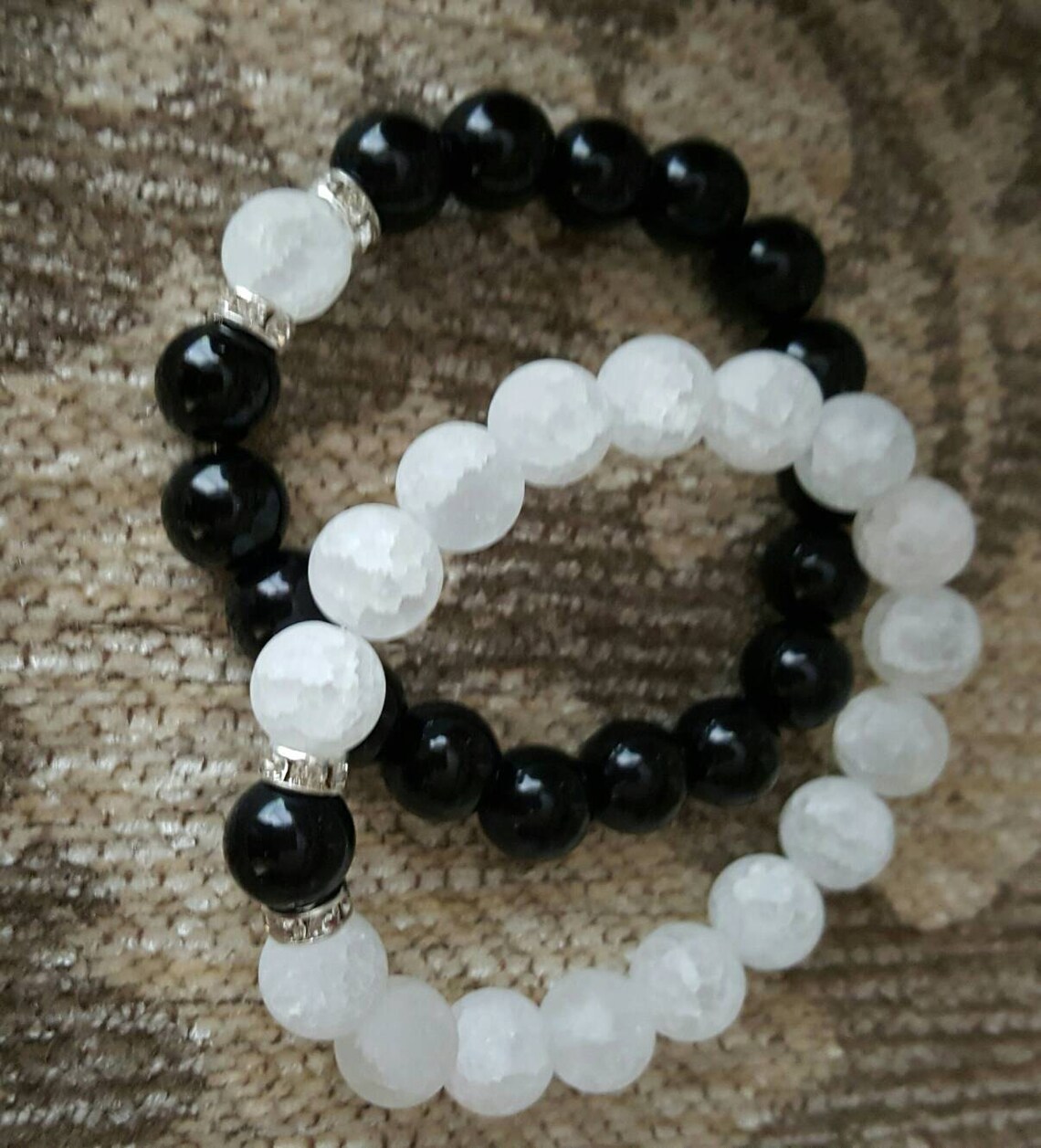 Distance Bracelets W/bling (set of 2) - Etsy