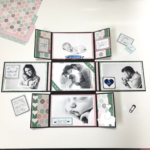 8 Minute Album Mini Album Cut File 4x6 Photo Album - Etsy