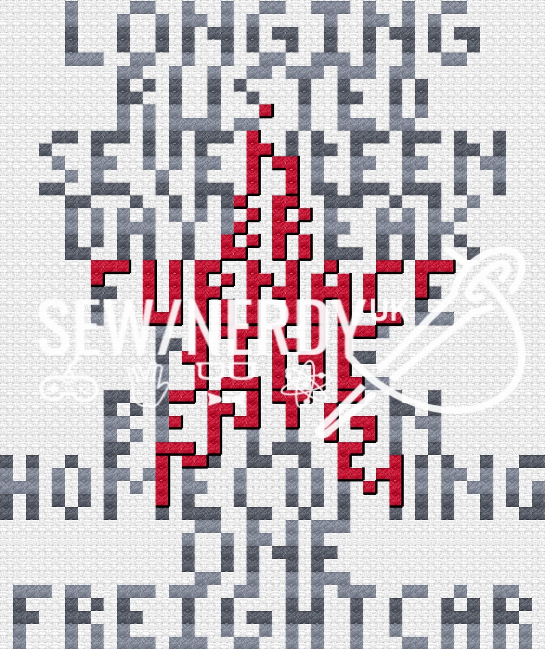 Winter Soldier Inspired Cross Stitch Pattern - "triggered" - Etsy