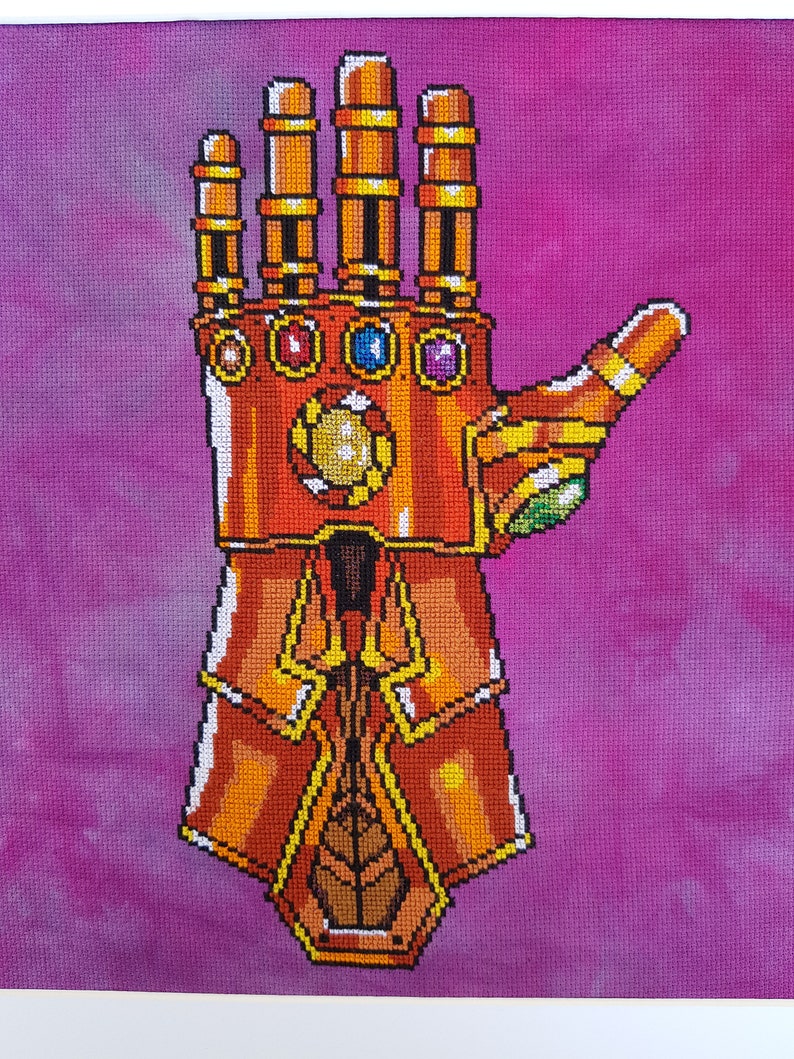 Infinity Gauntlet Cross Stitch pattern Only - Etsy