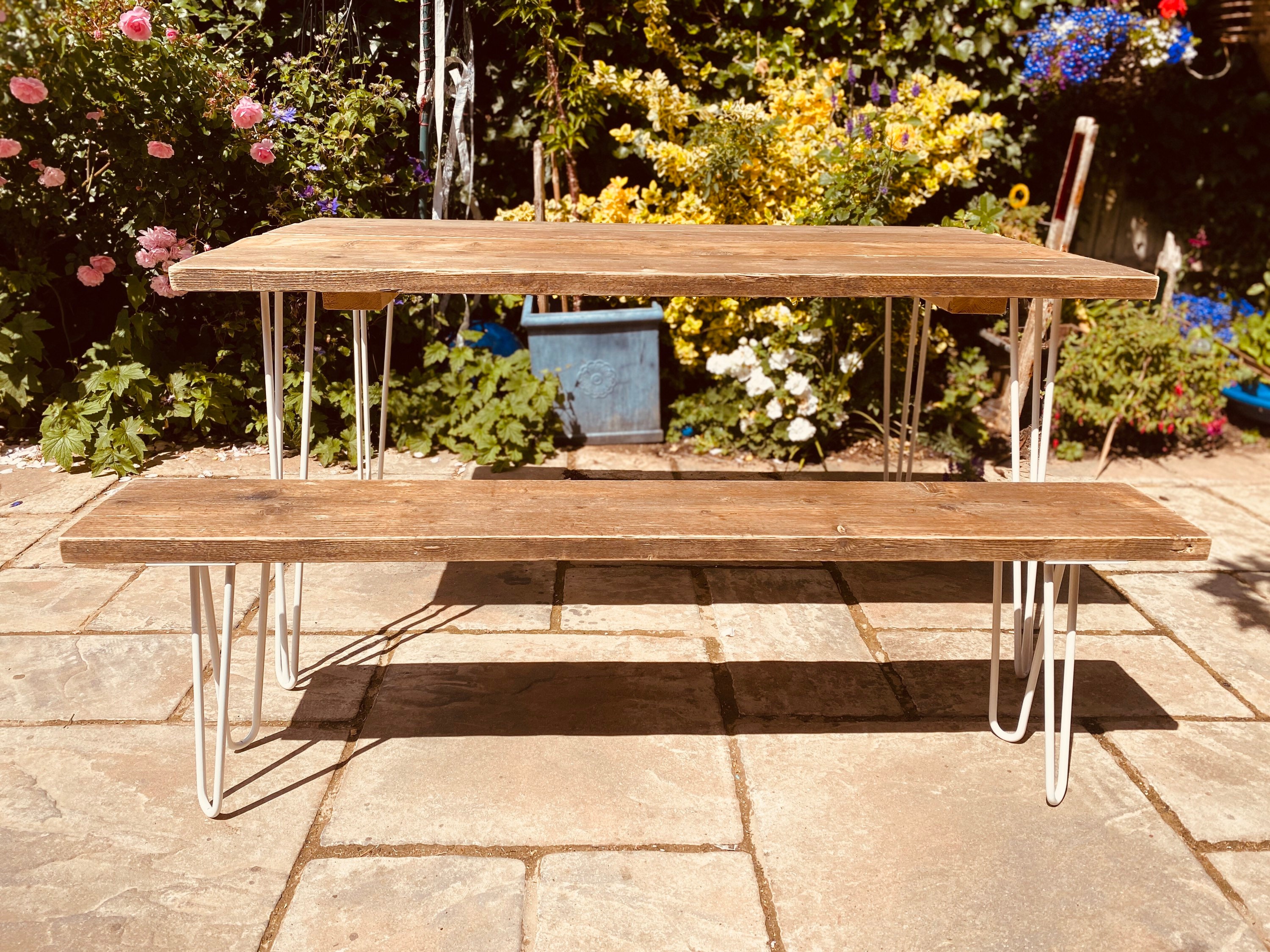 The Chunky Exterior Farmhouse Dining Table — The Brown Table Company