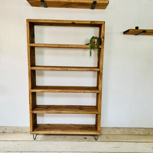 Handmade Wooden Bookshelf / Storage Unit / Bookcase Choice - Etsy UK
