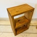 Wooden Box Bedside Table | Side Table | Shelving Unit - With Colour ...